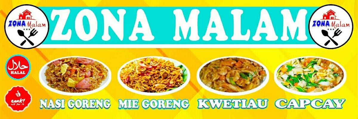 Menu at Zona Malam ( NasiGoreng ) restaurant, Sukamanah