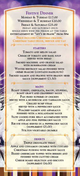 Menu at closed pub & bar, Portsmouth, 119