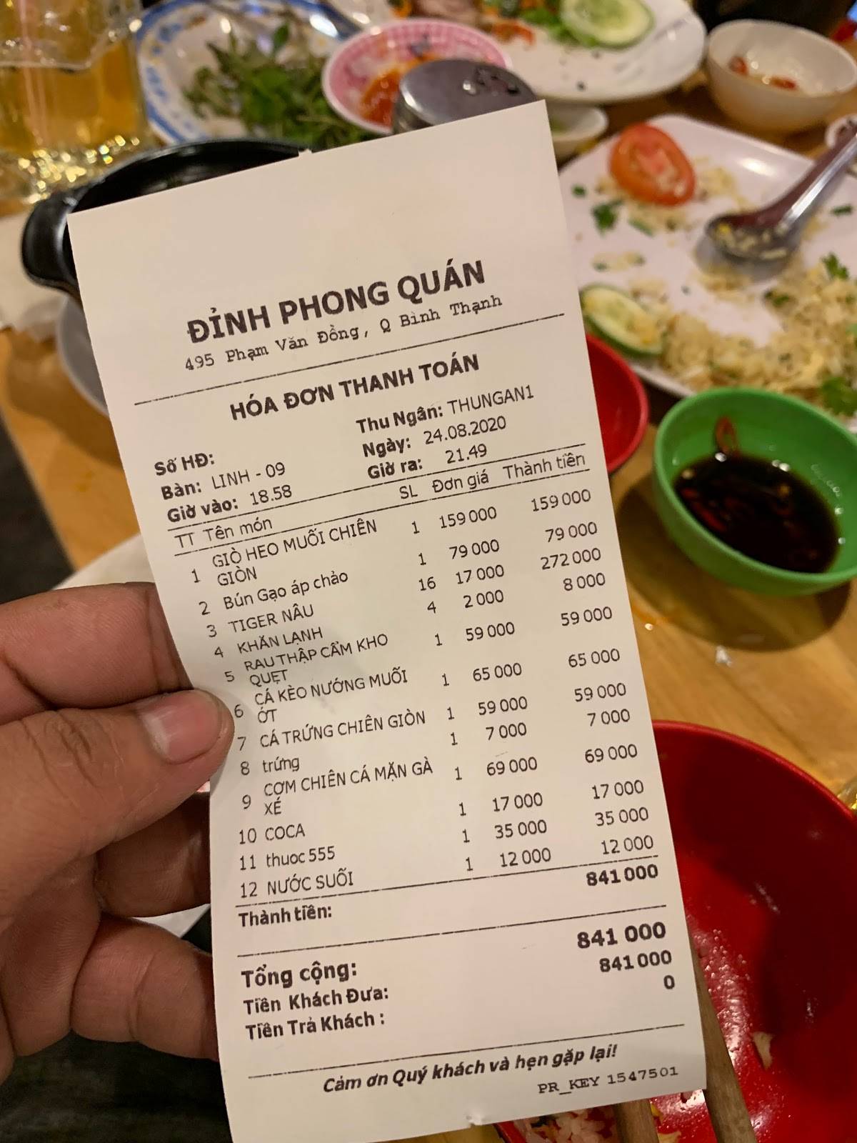 Menu at Đỉnh Phong Quán pub & bar, Ho Chi Minh City, 495 Đ. Phạm Văn Đồng