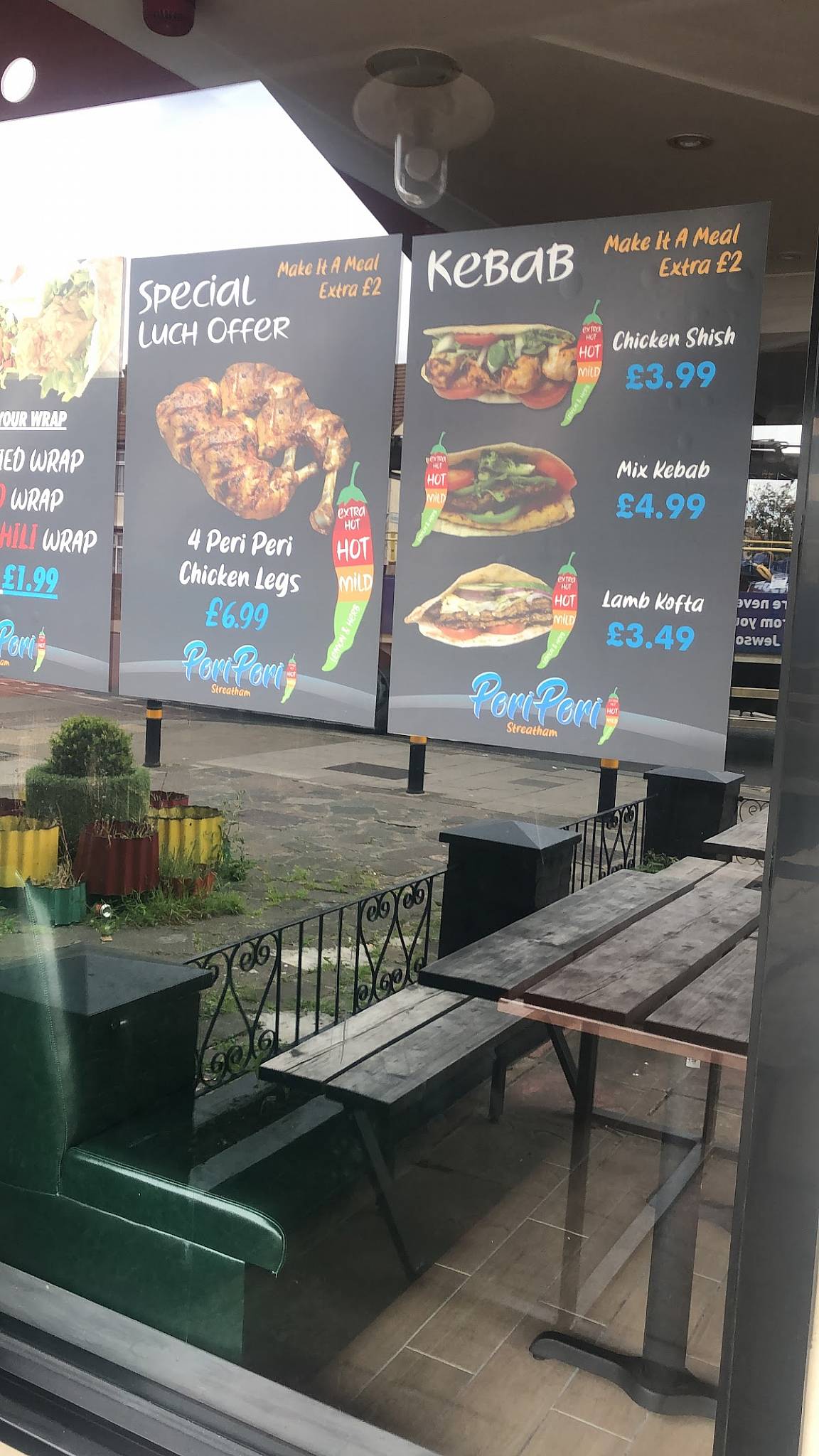 Menu at Peri Peri - Streatham Vale restaurant, London