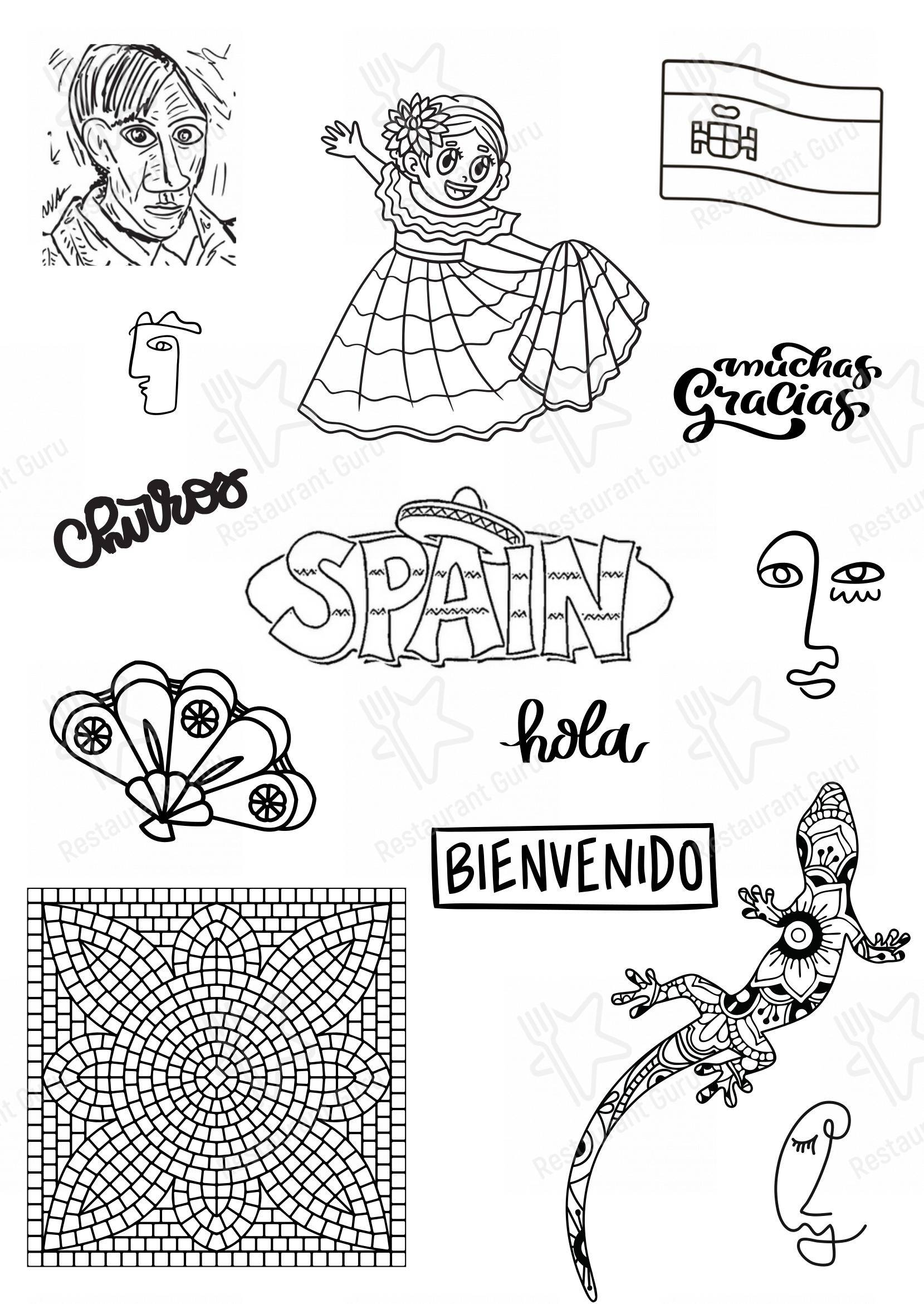 Menu at Blue Bell pub & bar, Chester