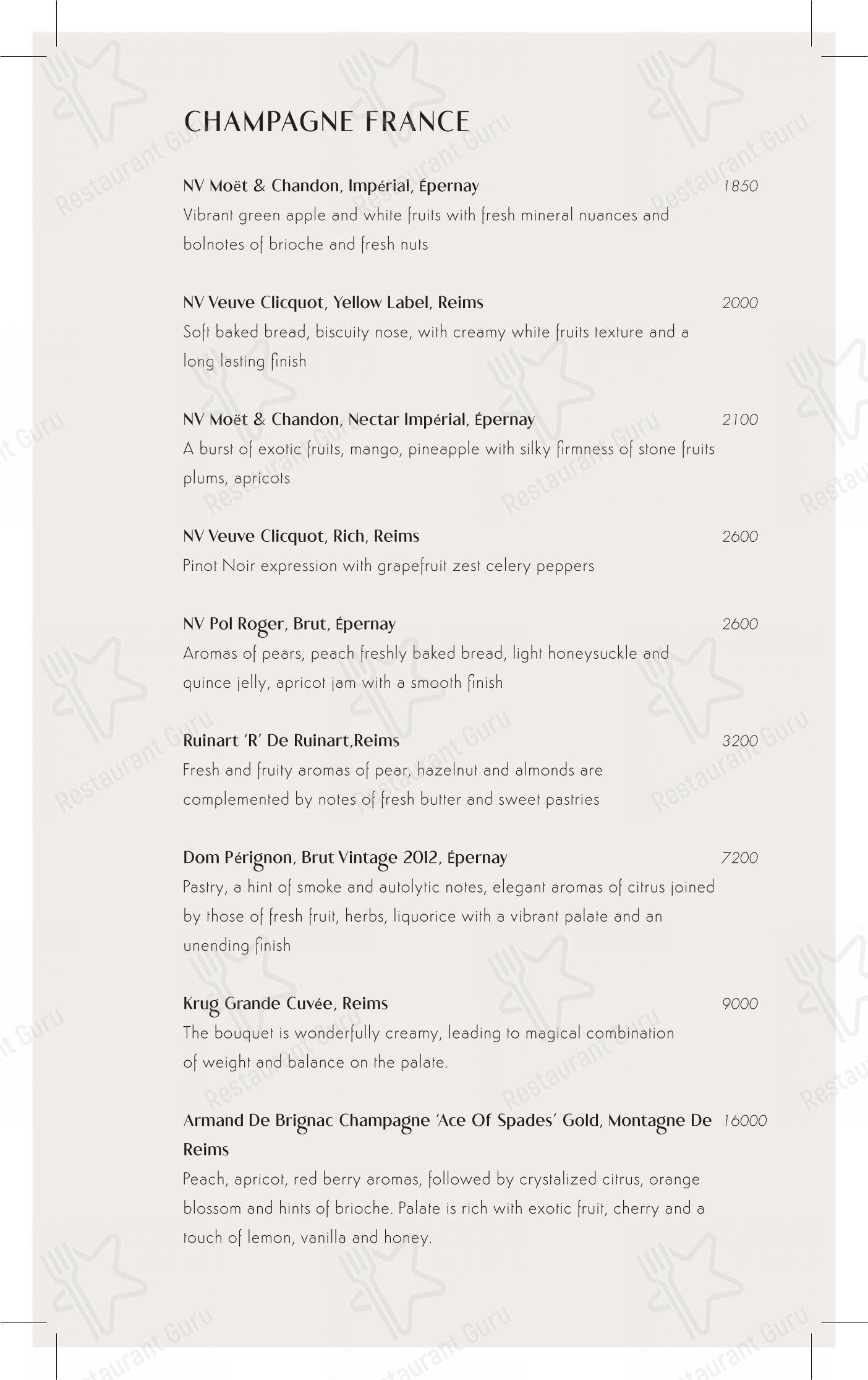 Menu at Mabu Restaurant, Midrand, Waterfall Wilds