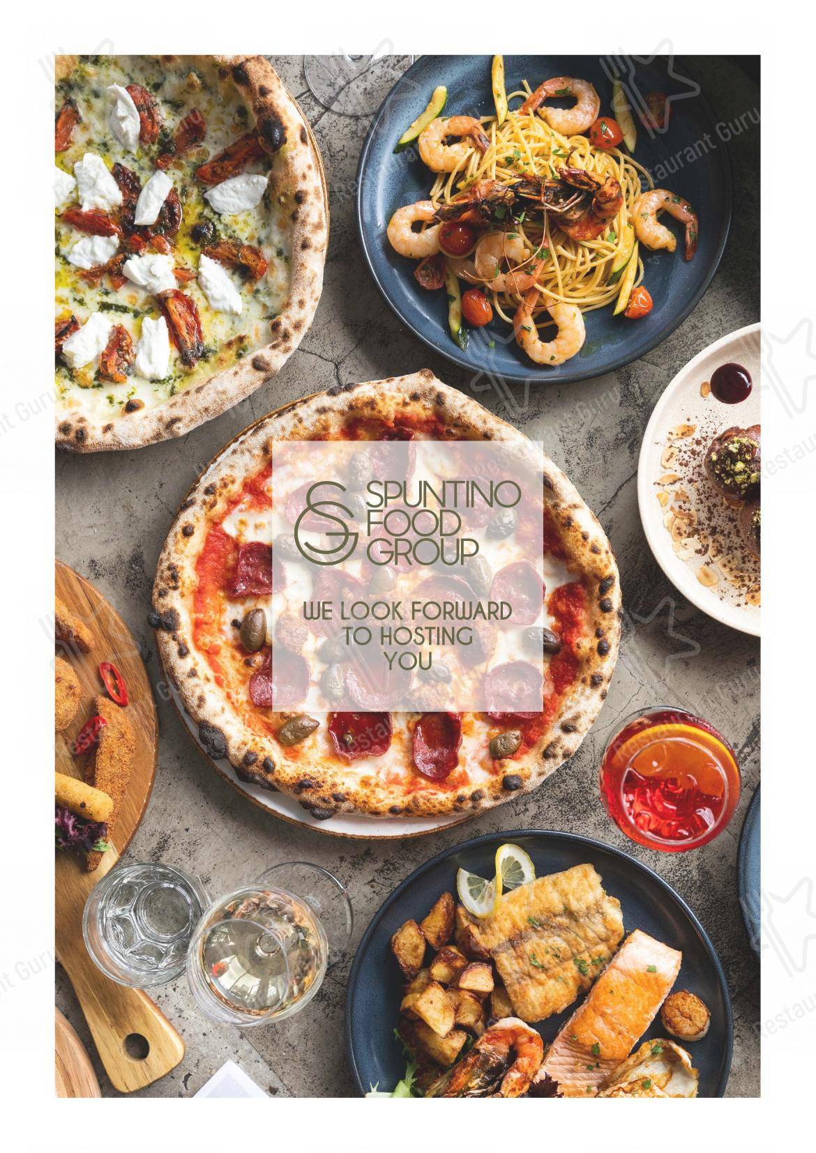 Menu at The Boardwalk Pizzeria, Caroline Springs
