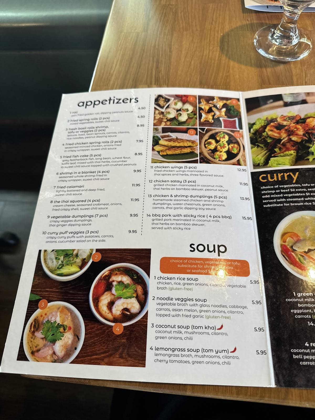 Menu at thai squared (johns creek) BBQ, Johns Creek, McGinnis Ferry Rd #115
