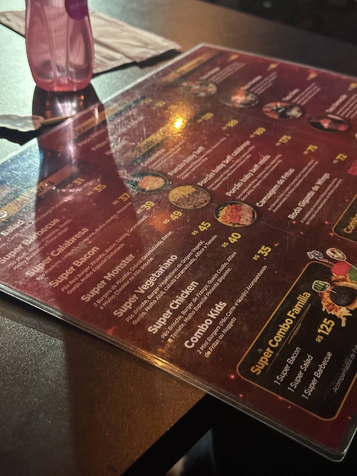 Menu em Orlando Magic Burger Gru restaurante, Guarulhos