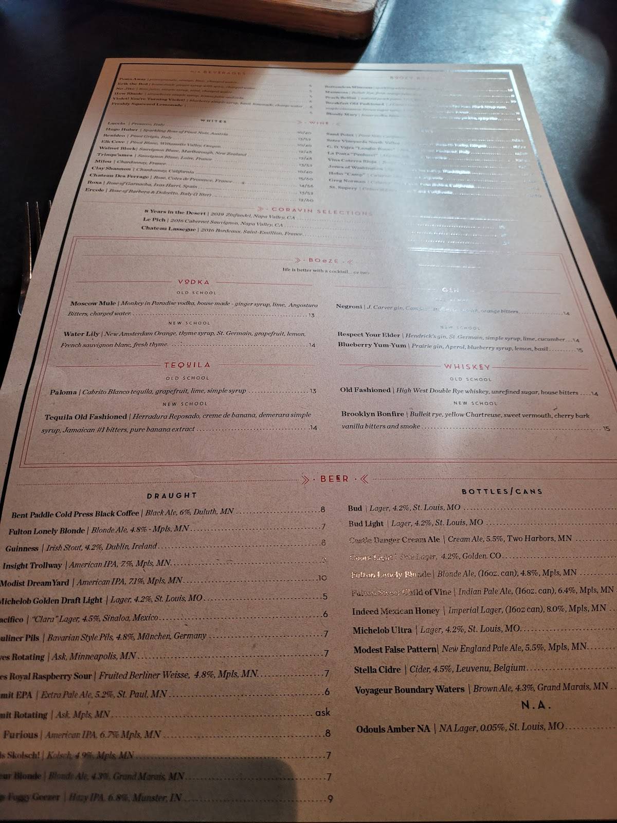 Menu at 6Smith pub & bar, Wayzata