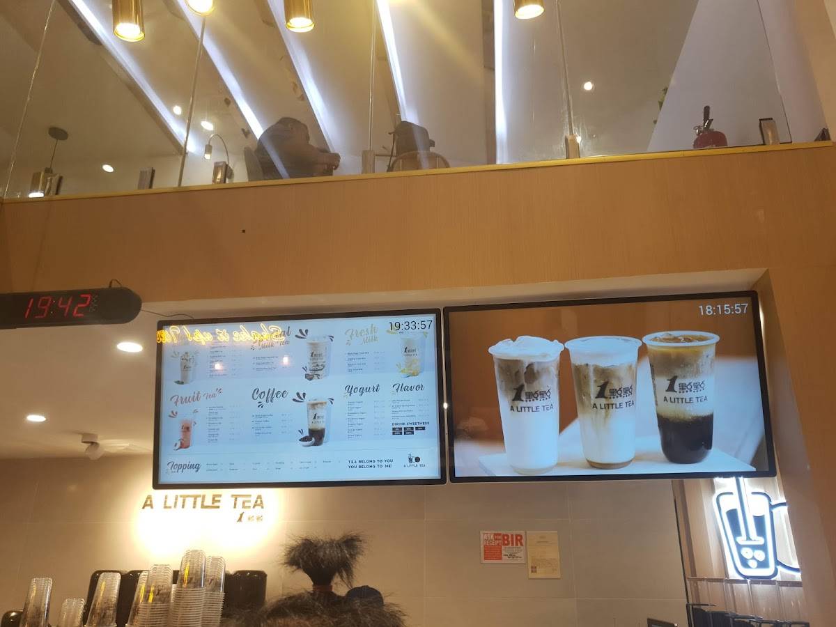 Menu at A Little Tea cafe, Cebu City, Elizabeth Mall