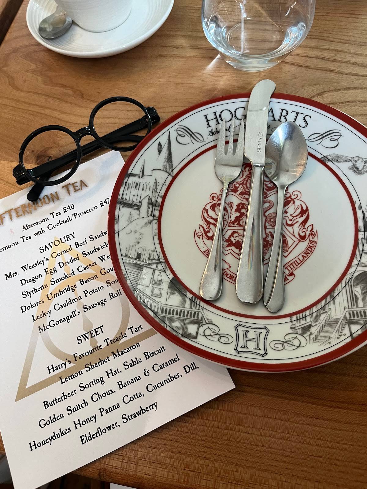 Menu at A Peculiar Tea restaurant, Belfast, 44 University Rd