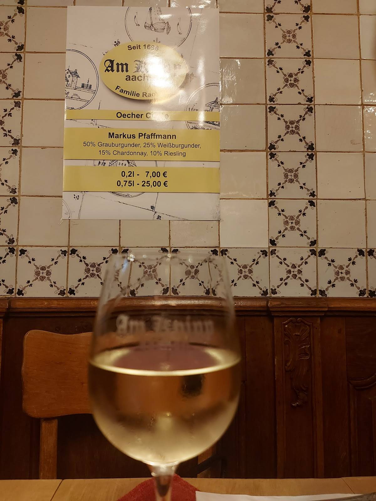 Speisekarte von Am Knipp pub & Bar, Aachen