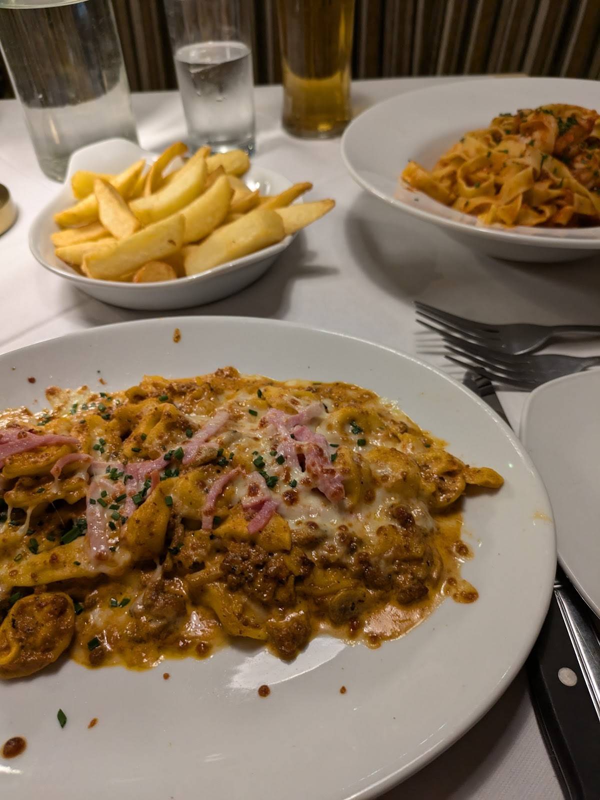 Menu at Andre's Restaurant, Birkenhead