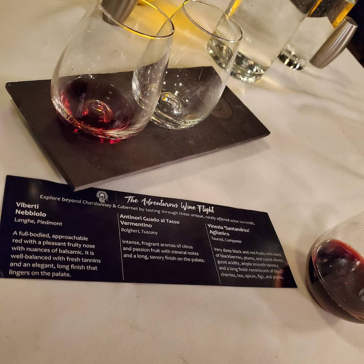 Menu at Gandy Dancer restaurant, Ann Arbor