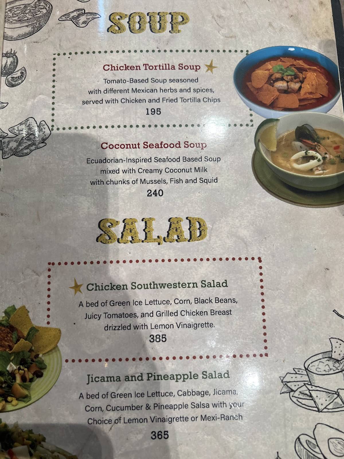 Menu at Antro Kitchen & Tap restaurant, San Juan