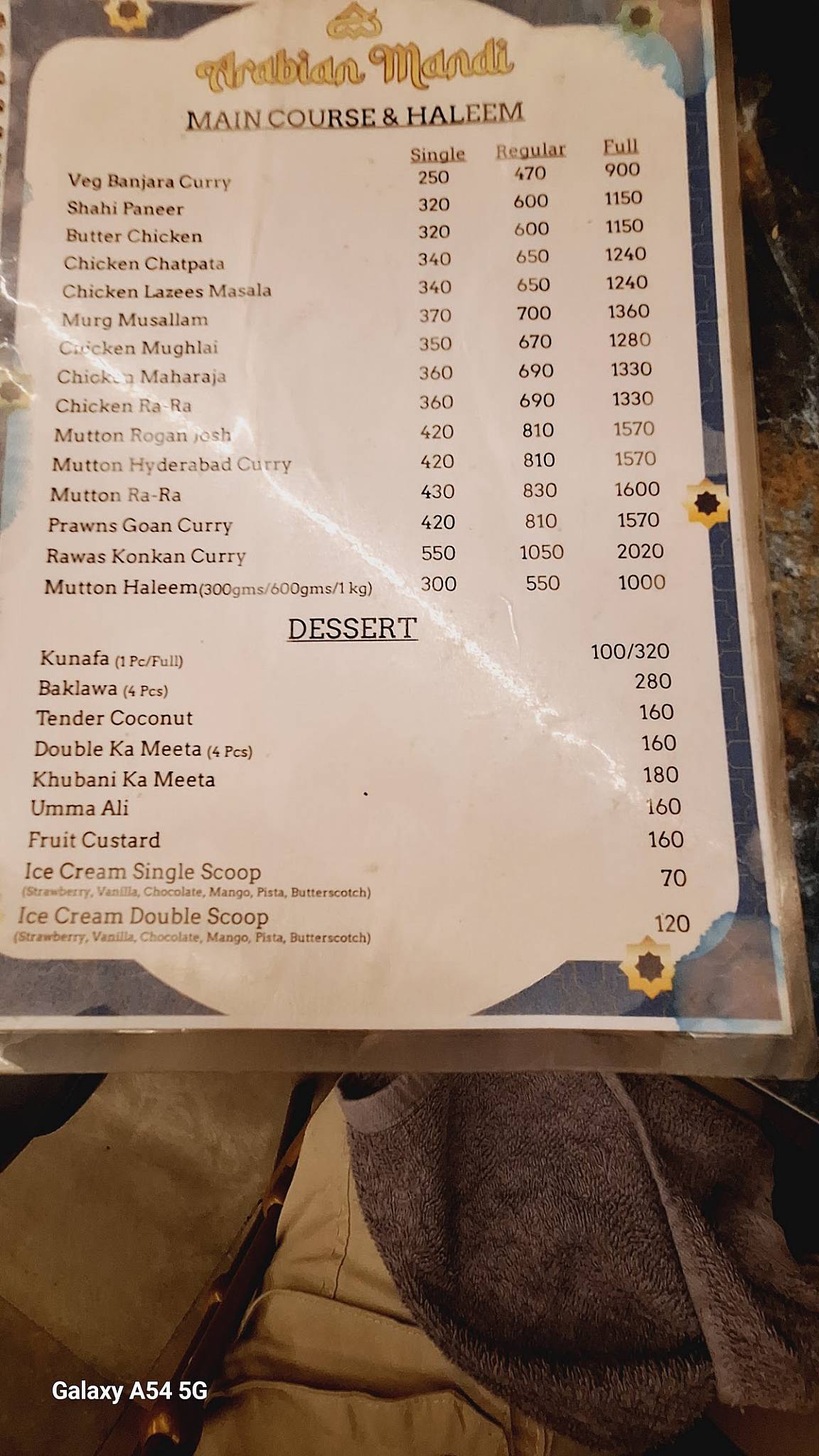 Menu at Arabian Mandi - Best AC Family Dining Restaurant Ramazan Food ...