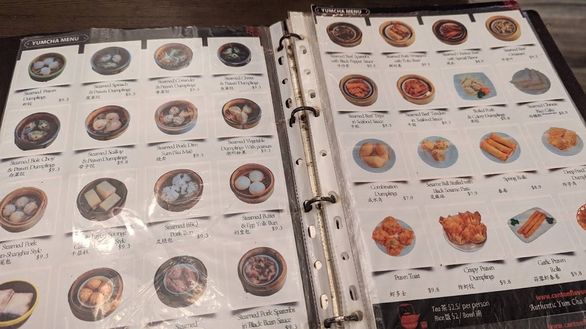 Menu at Canton Flavor restaurant, Orewa, 348 Hibiscus Coast Hwy