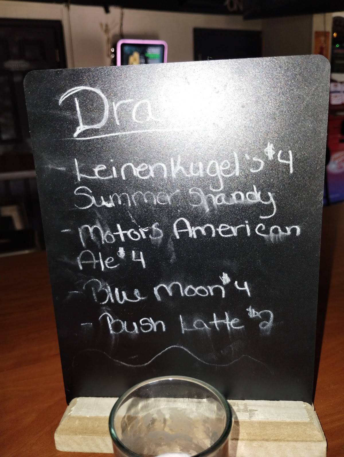 Menu at Audrey's Frogtown Tavern pub & bar, Cleves