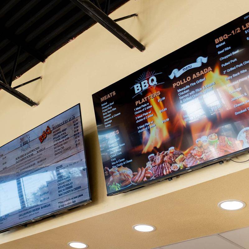 Menu at Fire City Grill BBQ, San Antonio