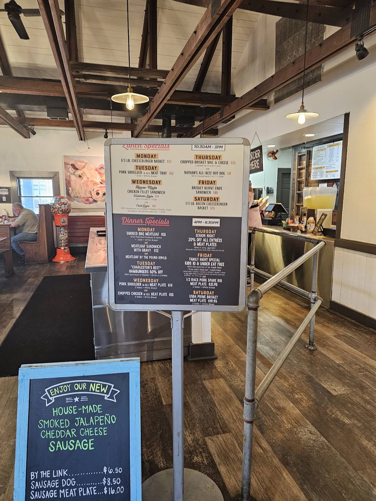 Menu at Melvin's BBQ - Mt Pleasant, Mount Pleasant