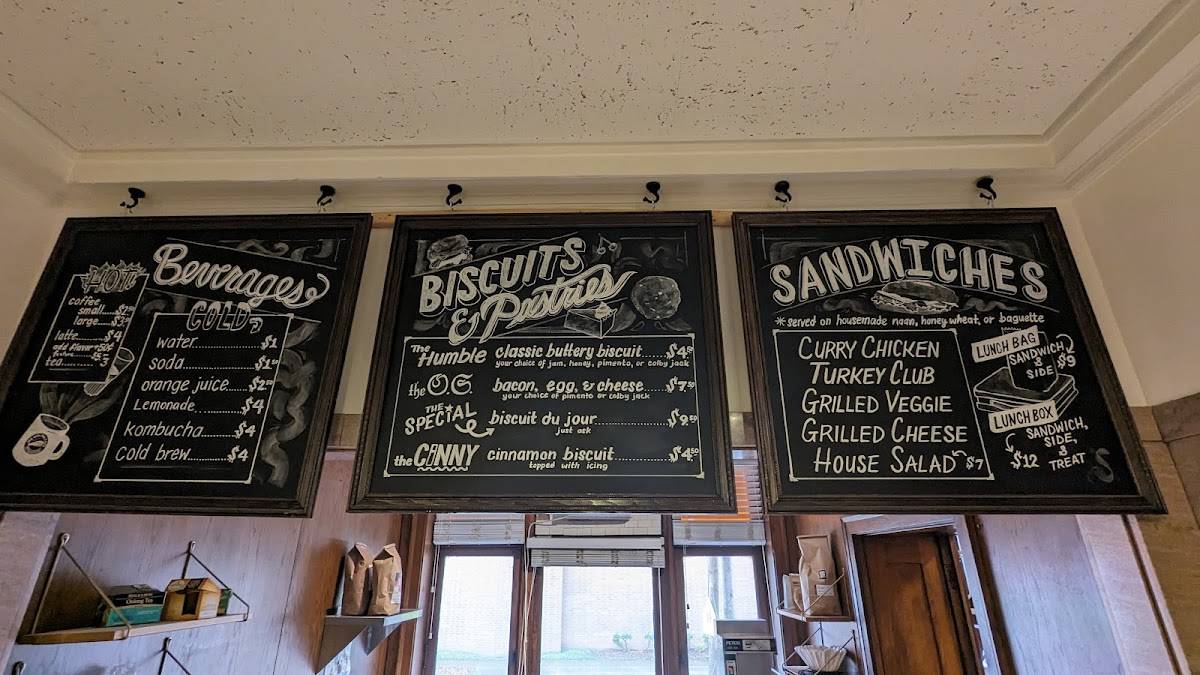 Menu at The Bake Shop & Café BBQ, Cleveland