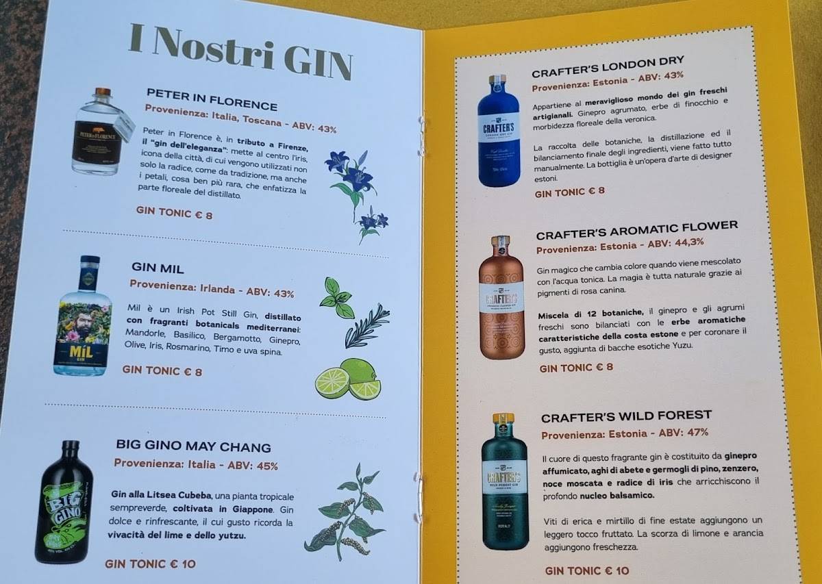 Speisekarte von BOS fuoco e grano restaurant, Suvereto