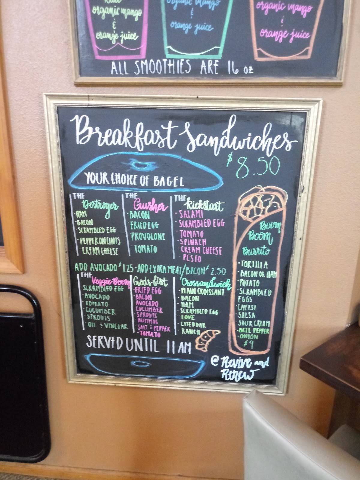 Menu at Babe's Bakery, Grants Pass