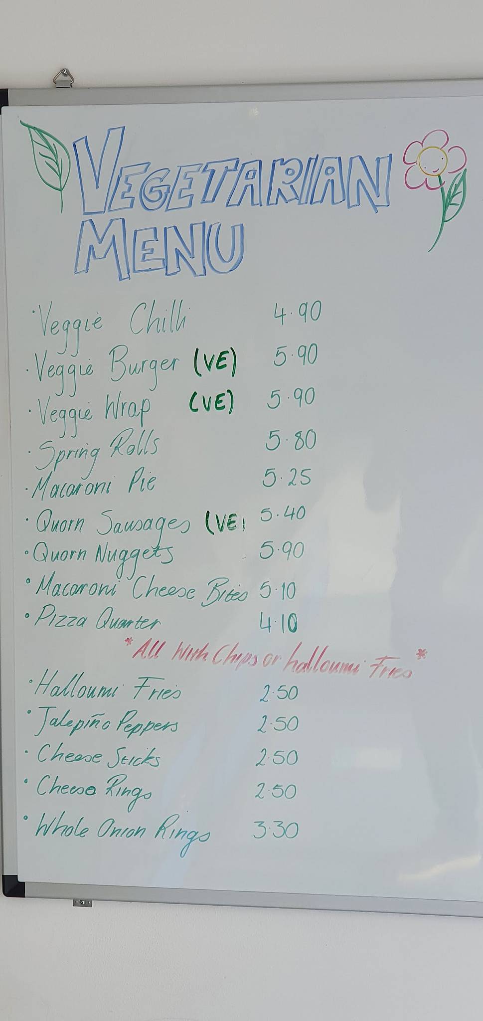 Menu at Balmedie Fish & Chip Shop restaurant, Aberdeen