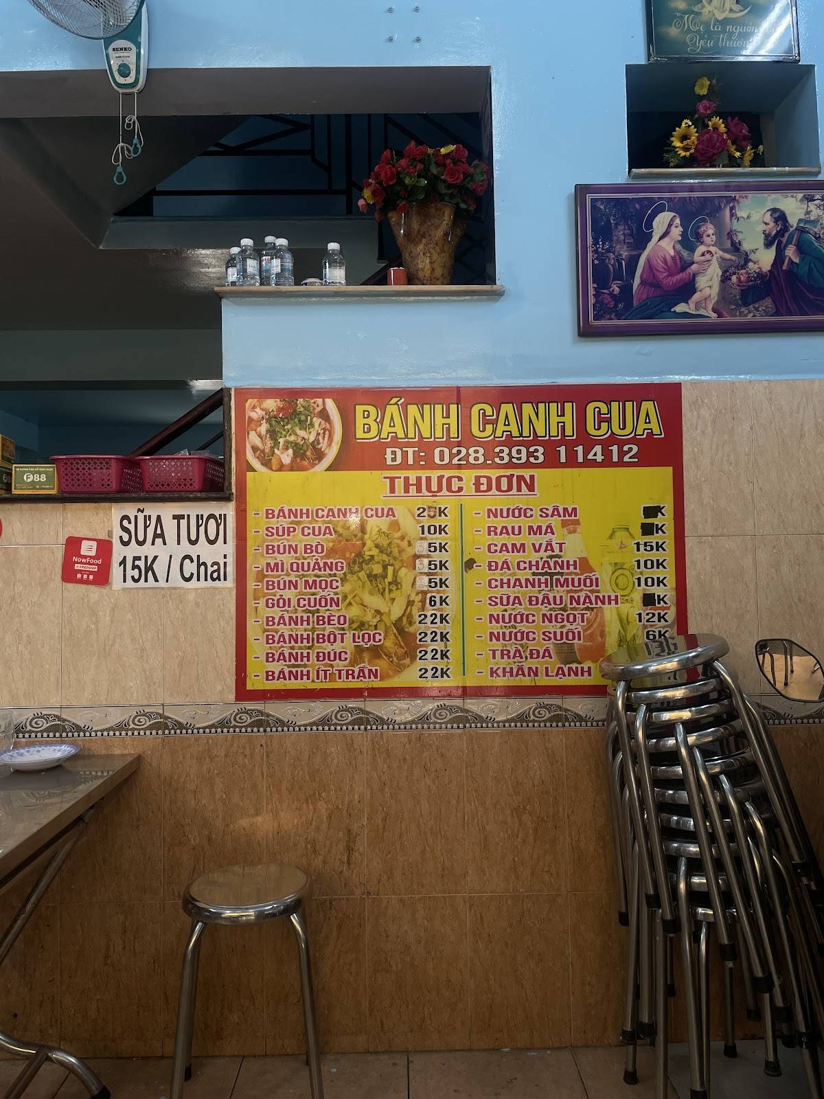 Carta del restaurante Bánh Canh Cua Bùi Phát, Ciudad Ho Chi Minh ...