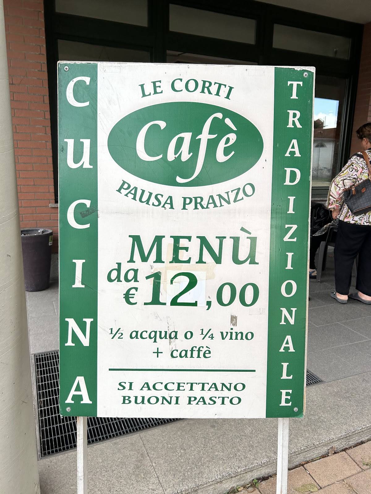 Menu da Le corti cafè pub & bar, Rho