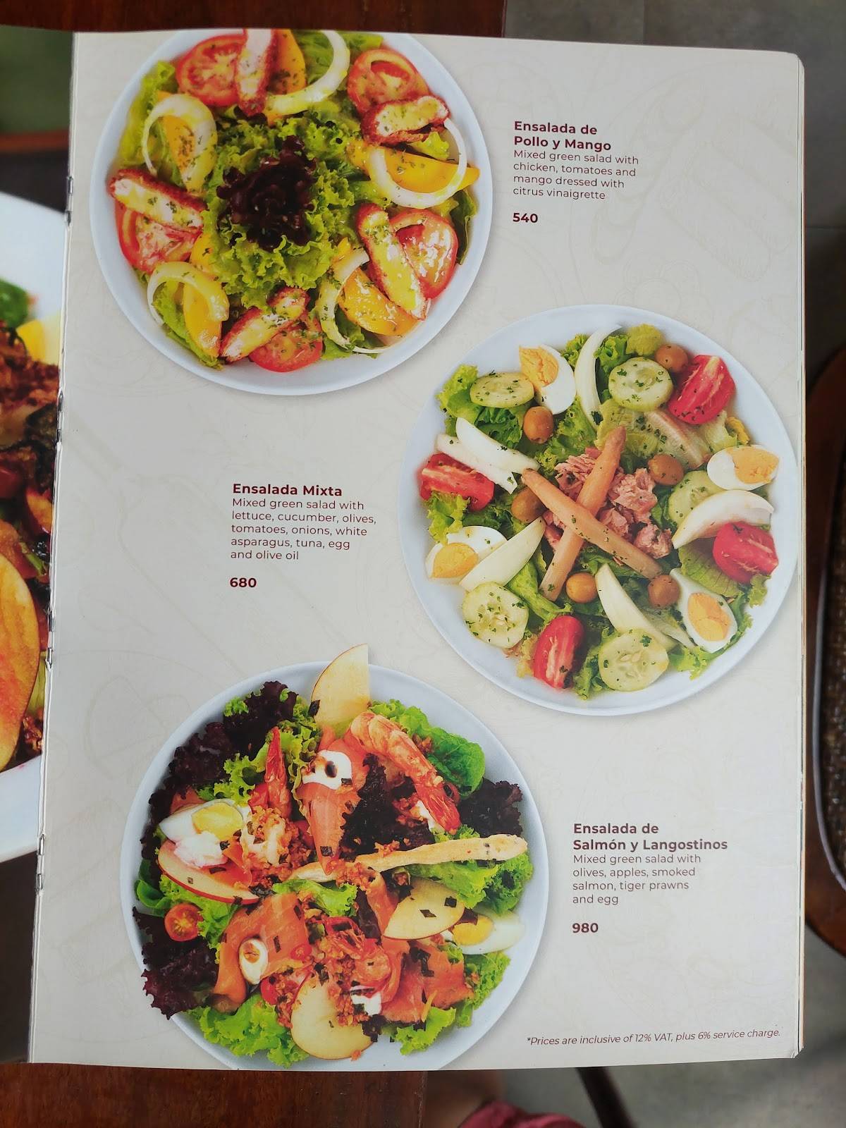 Menu at Barcino - Santolan Town Plaza, San Juan
