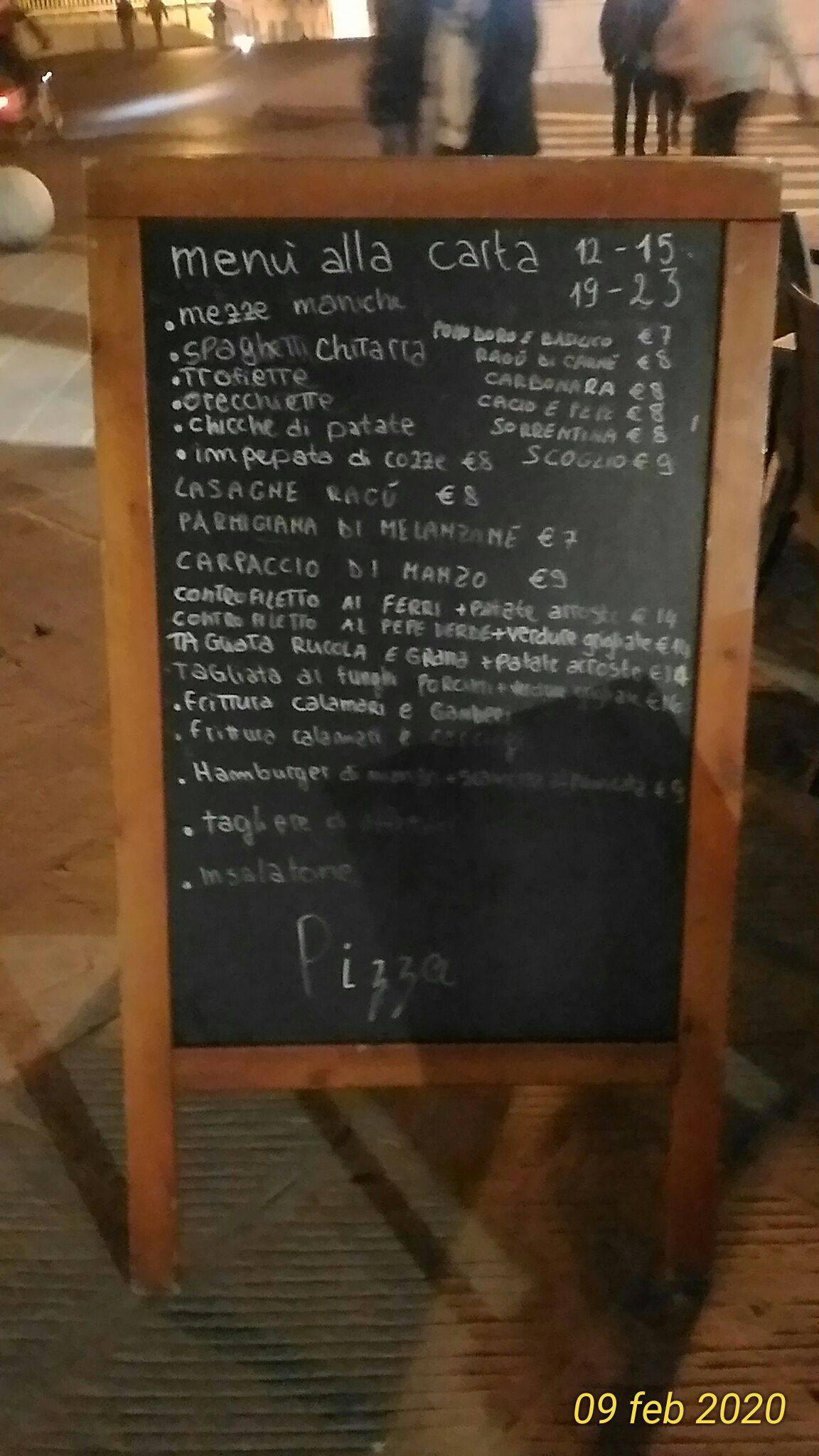 Speisekarte von Bazeel Pisa pub & Bar, Pisa