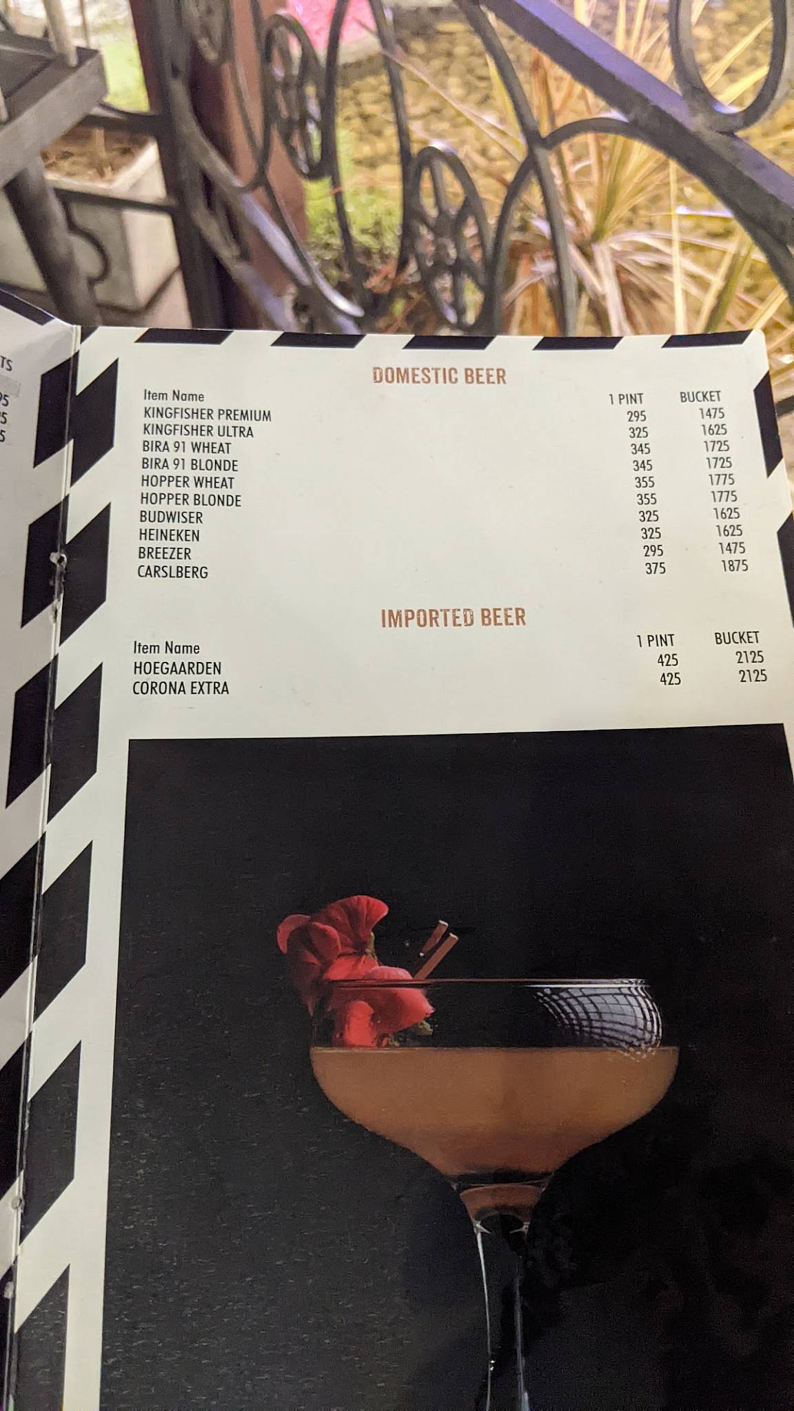 Menu at Beep by Lachef restaurant, Agra