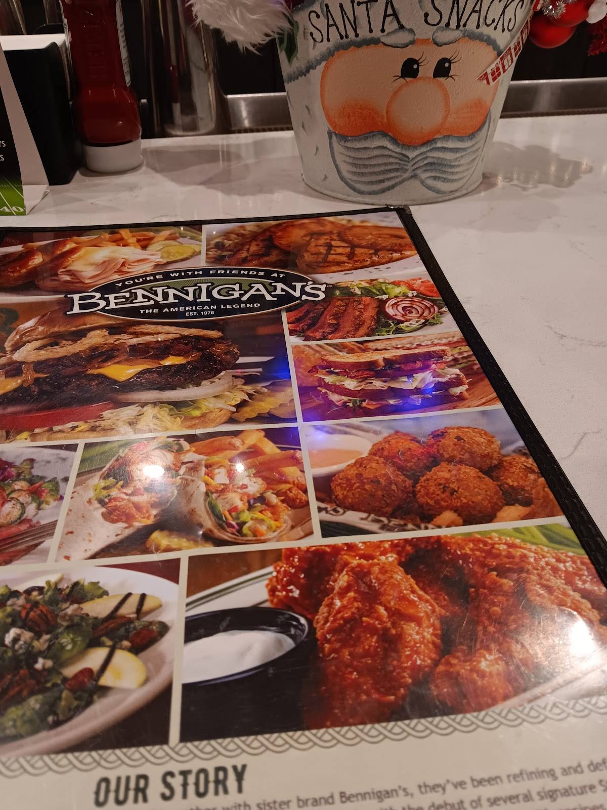Menu at Bennigan's On Merle Hay pub & bar, Urbandale, Merle Hay Rd
