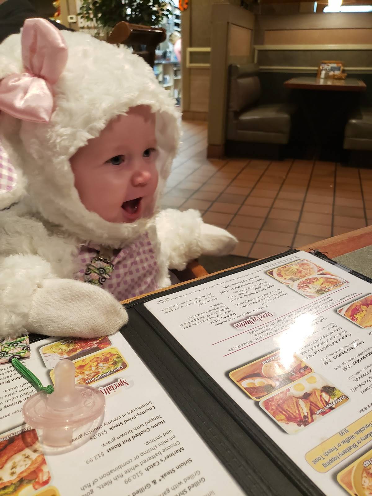 Menu at KJ's American Grille restaurant, Meridian