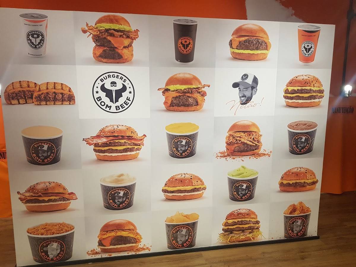 Menu em Bom Beef Burgers restaurante, Santos