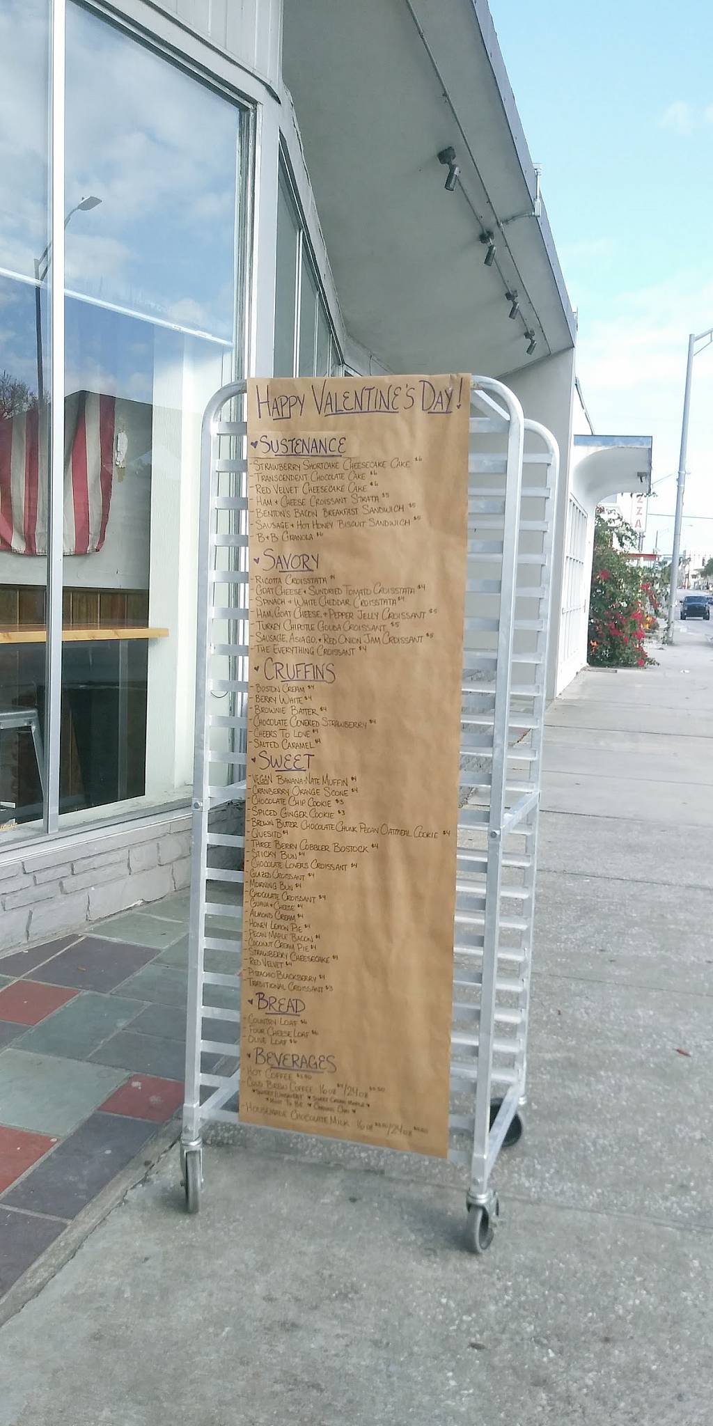 Menu at Born & Bread Bakehouse restaurant, Lakeland