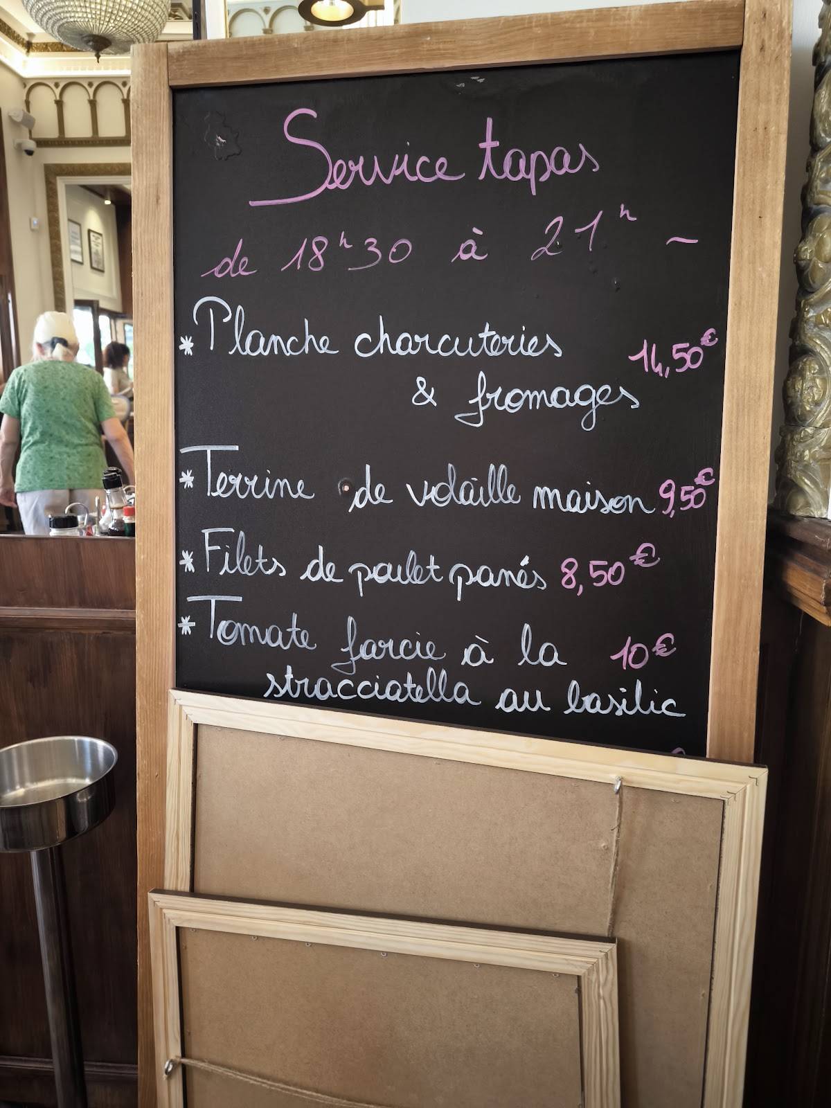 Menu au Brasserie Des Archers café, Voiron
