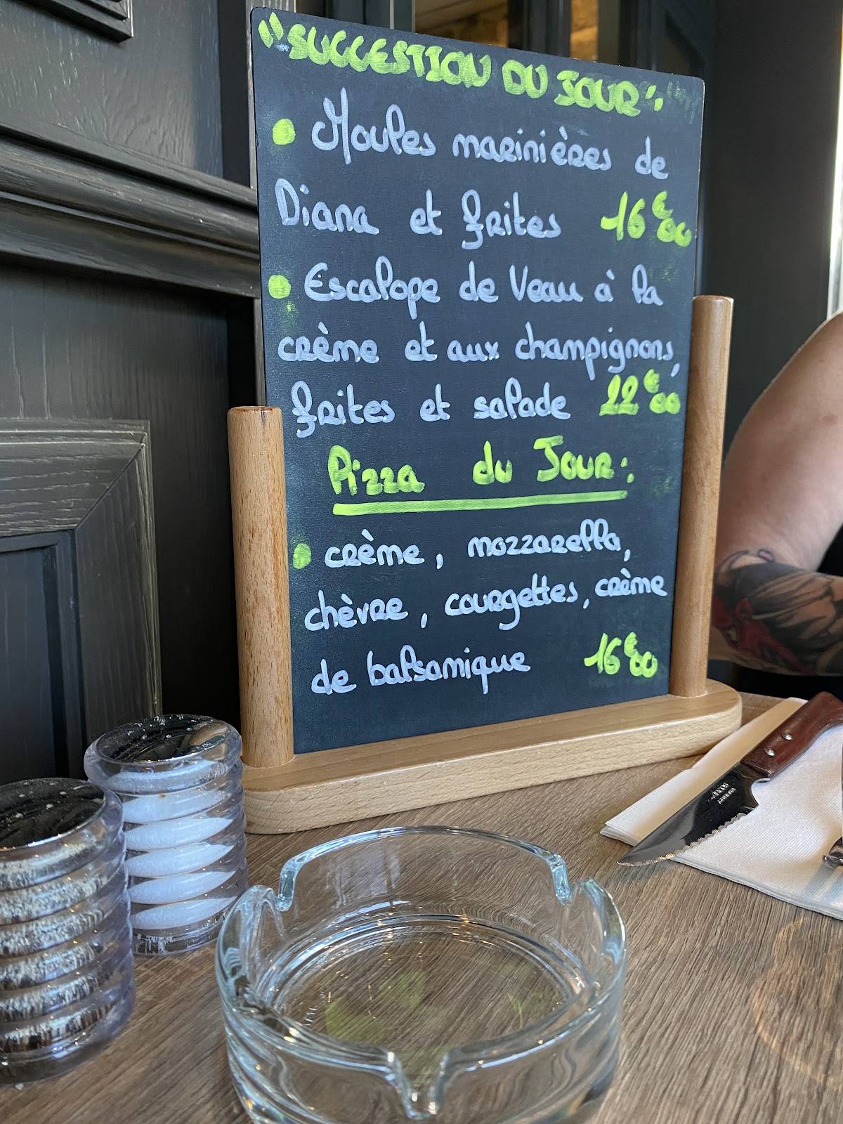 Menu au Brasserie les Quatre Becs Île-Rousse restaurant, L'Île-Rousse