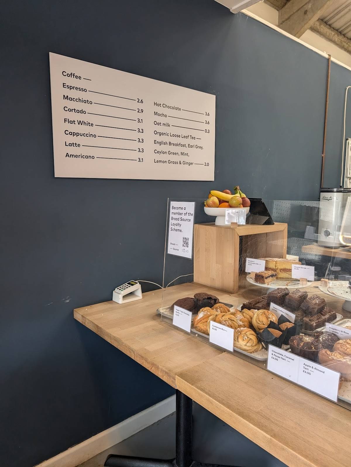 Menu at Bread Source restaurant, Norwich, 7 Marriot Cl