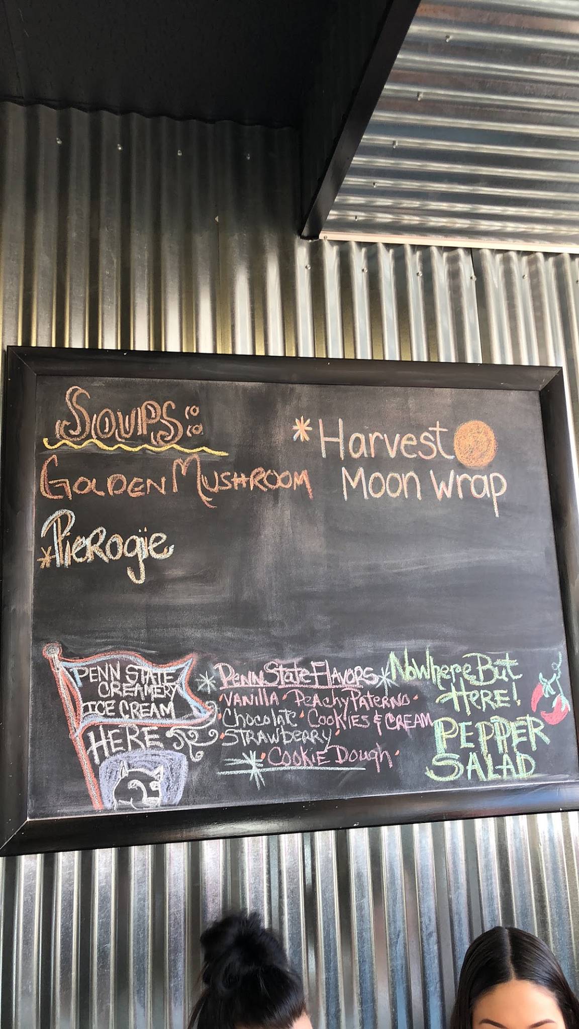 Menu at Breaking Bread Co. restaurant, Ellwood City