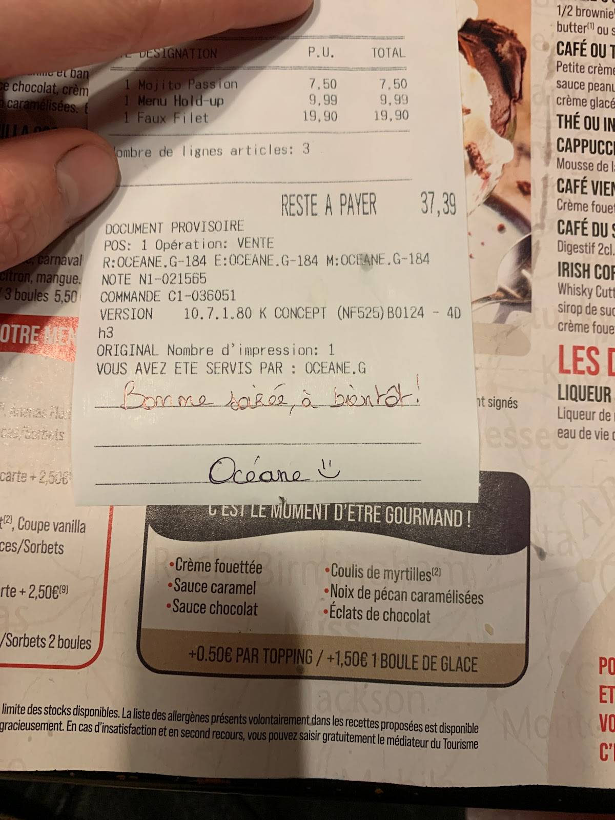 Menu au Buffalo Grill Bar-le-Duc, Bar-le-Duc, ZAC de la