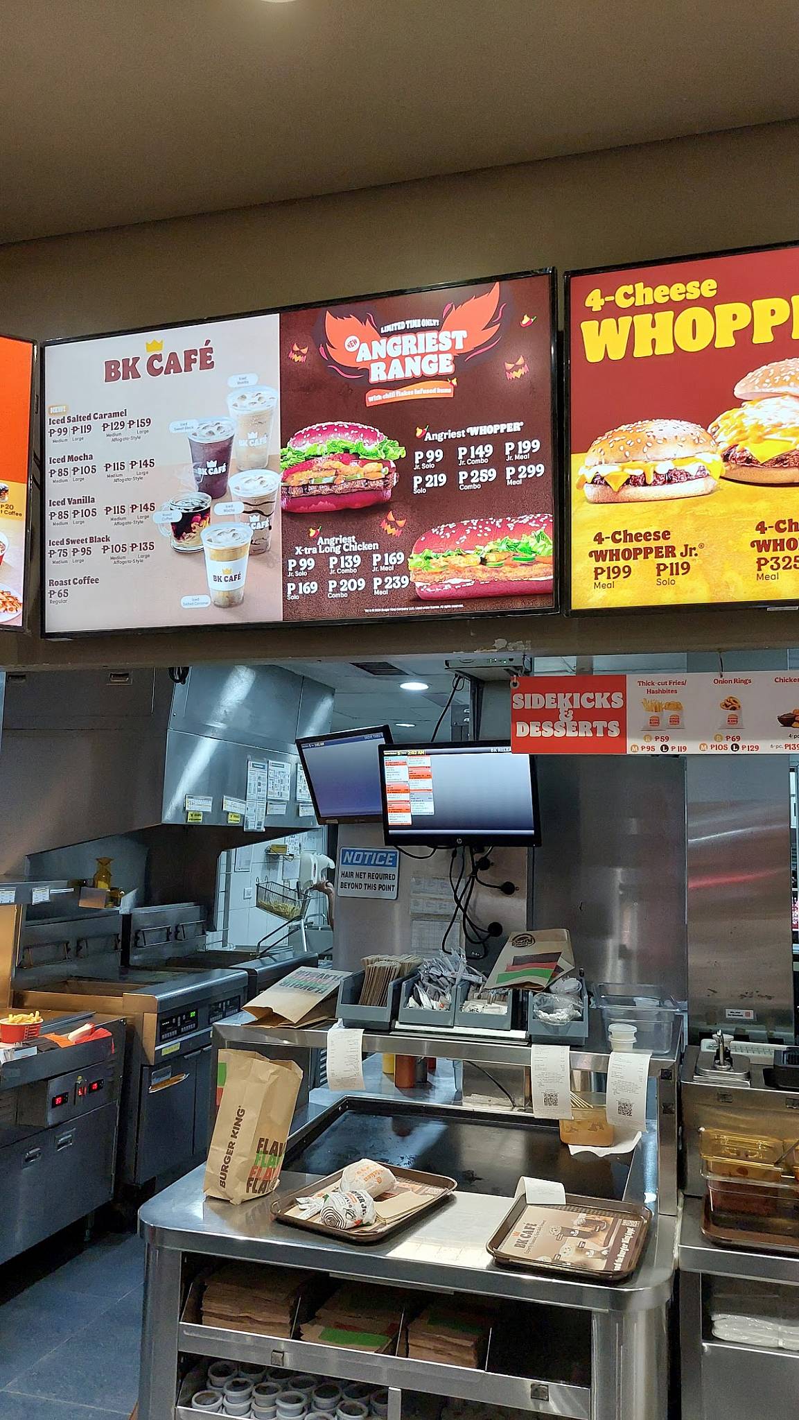 Carta del restaurante Burger King - Vermont Park (Drive Thru), Antipolo ...
