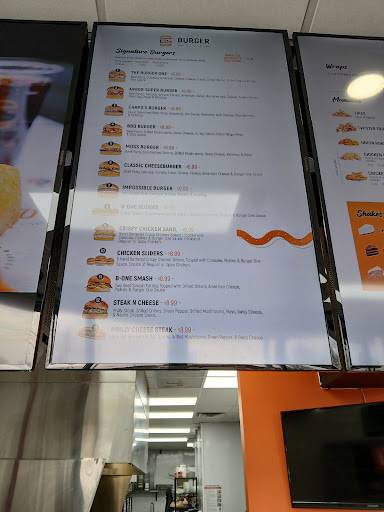 Menu at Burger One of Southgate restaurant, Southgate