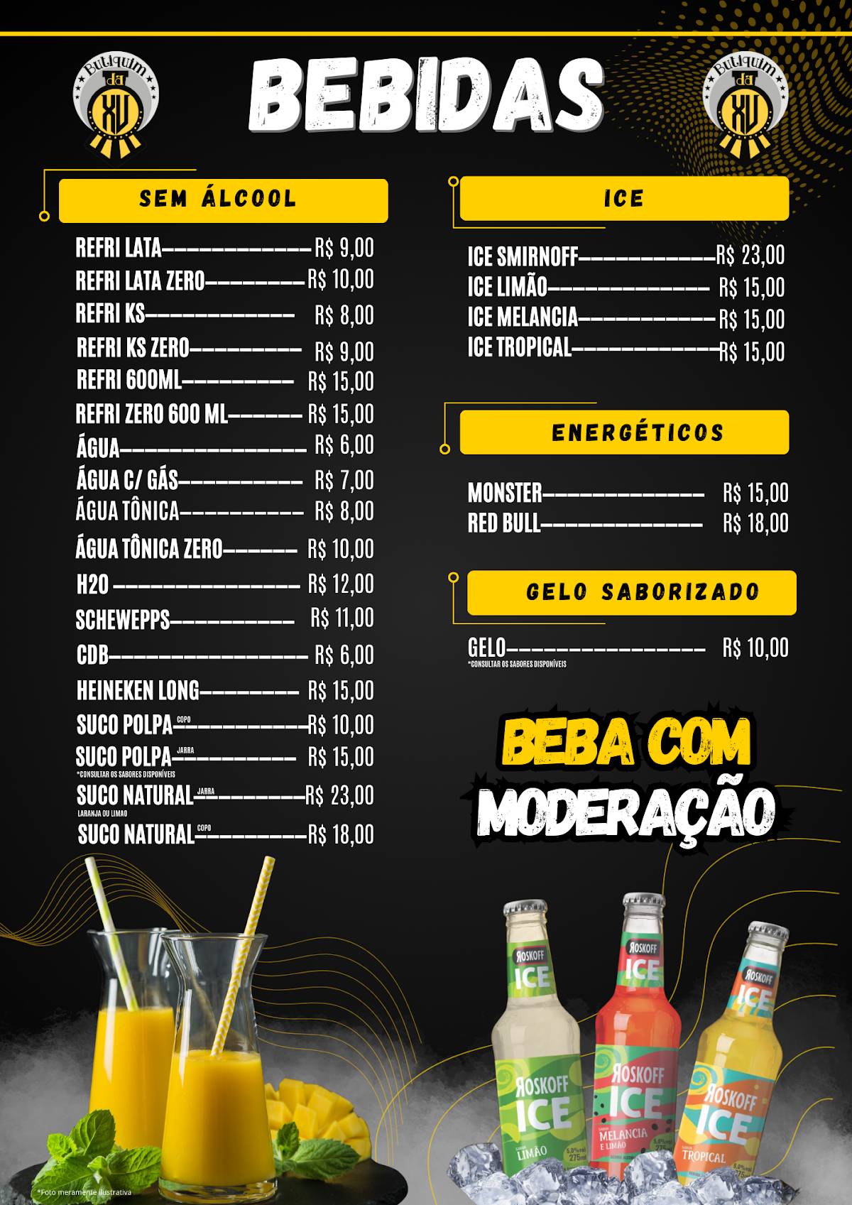 Menu em Butiquim da XV restaurante, Jundiaí