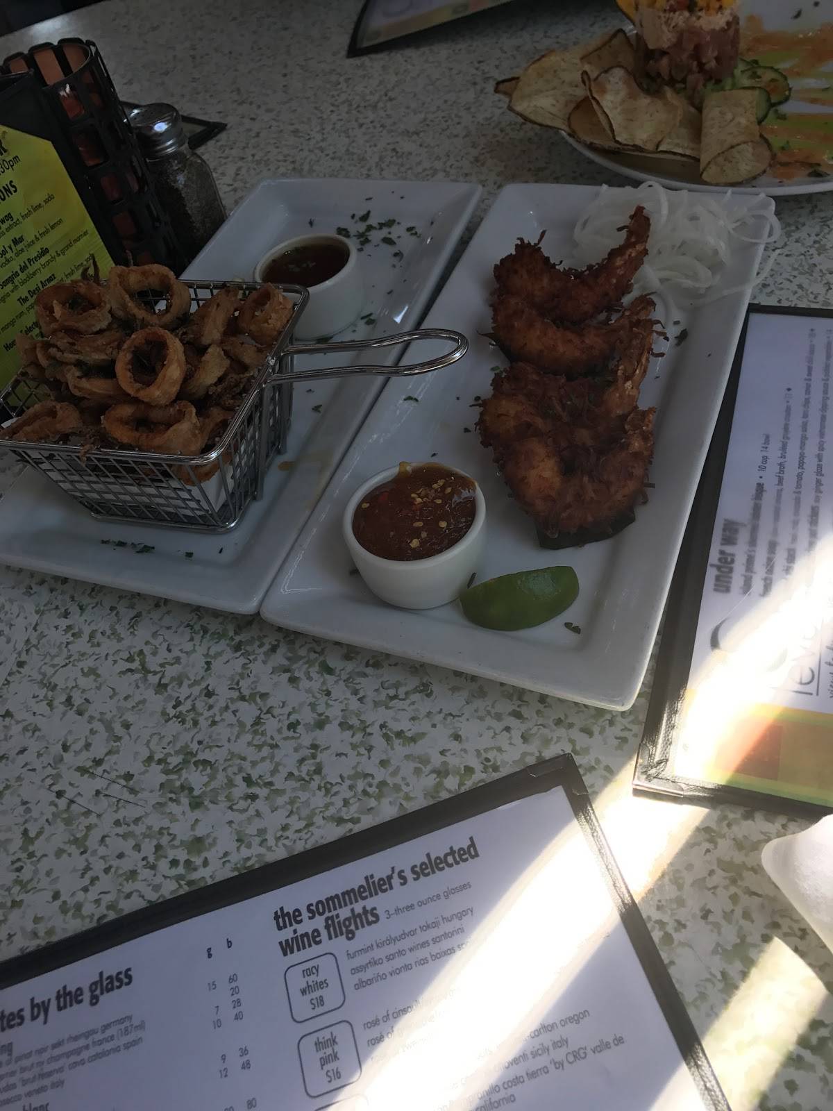 Menu at C Level Lounge steakhouse, San Diego, 880 Harbor Island Dr
