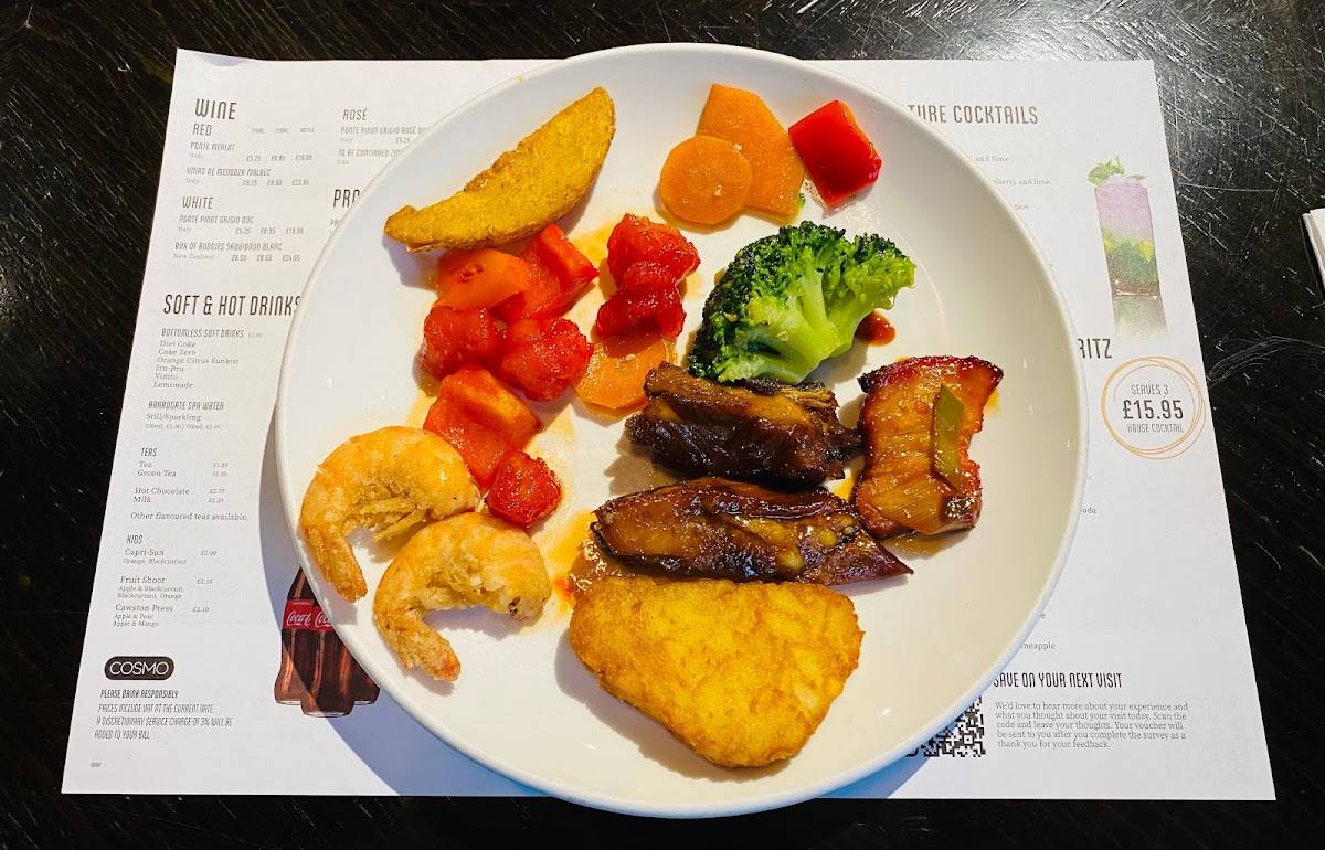 Menu at COSMO All You Can Eat World Buffet Restaurant Bournemouth ...
