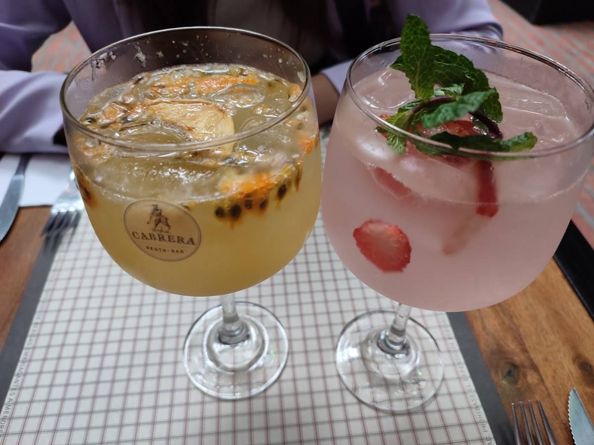 Carta de Cabrera Resto-Bar, Bogotá, Cra. 12a #83-23