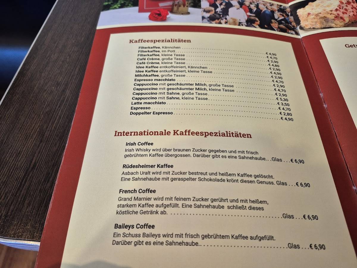 Speisekarte von Café Viktoria cafe, Eberbach