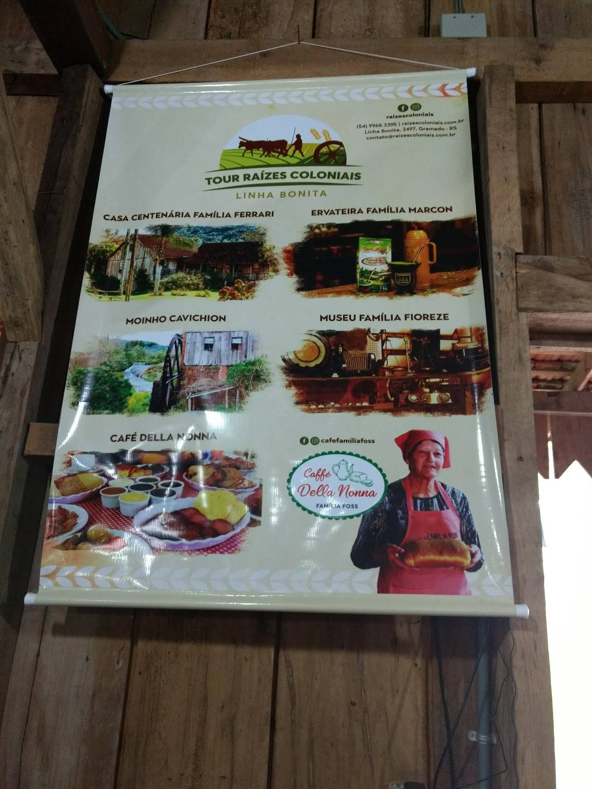 Menu em Caffé Colonial Della Nonna - Familia Foss café, Gramado