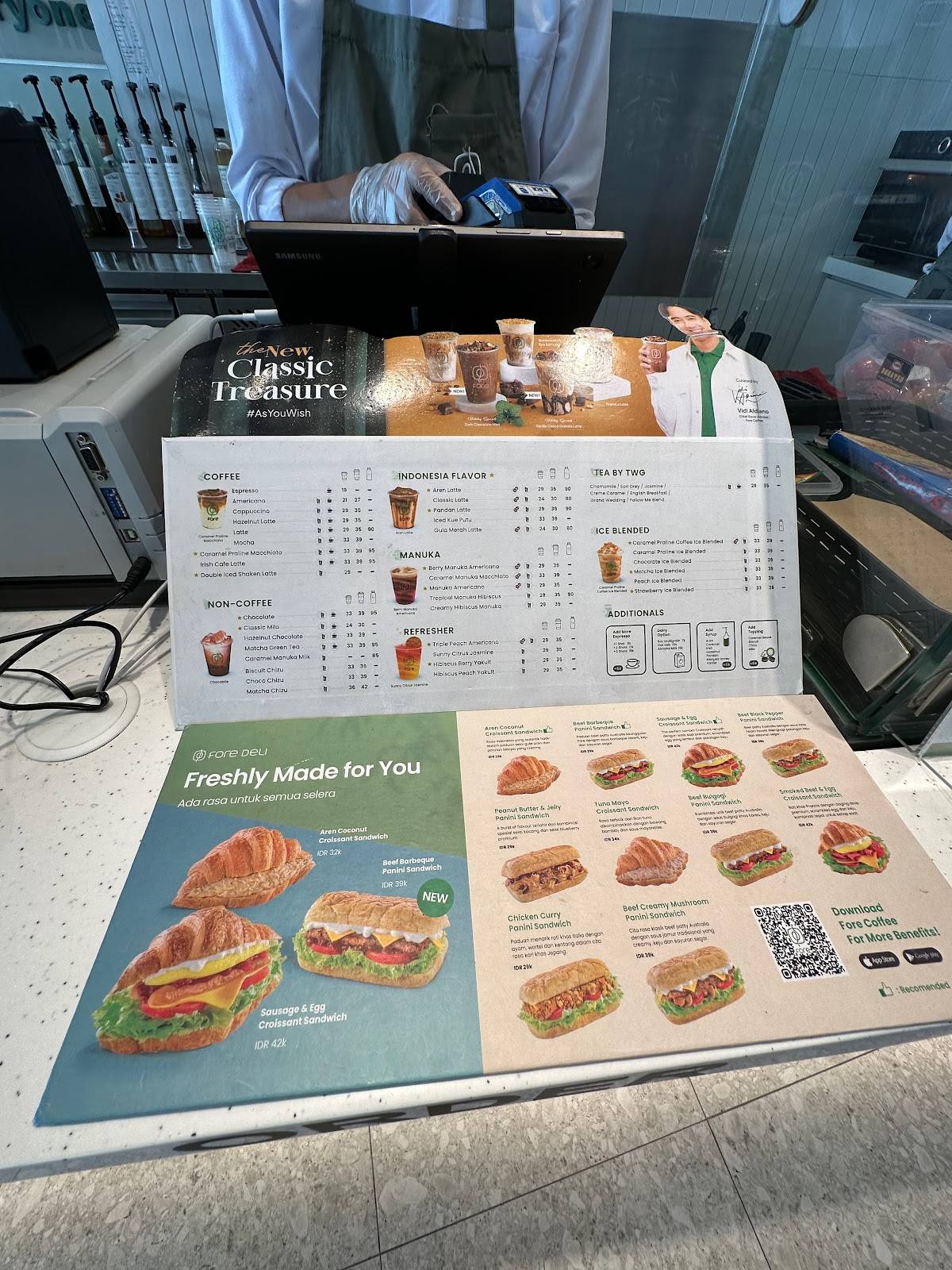 Menu at Fore Coffee - Citimall Bontang cafe, Bontang