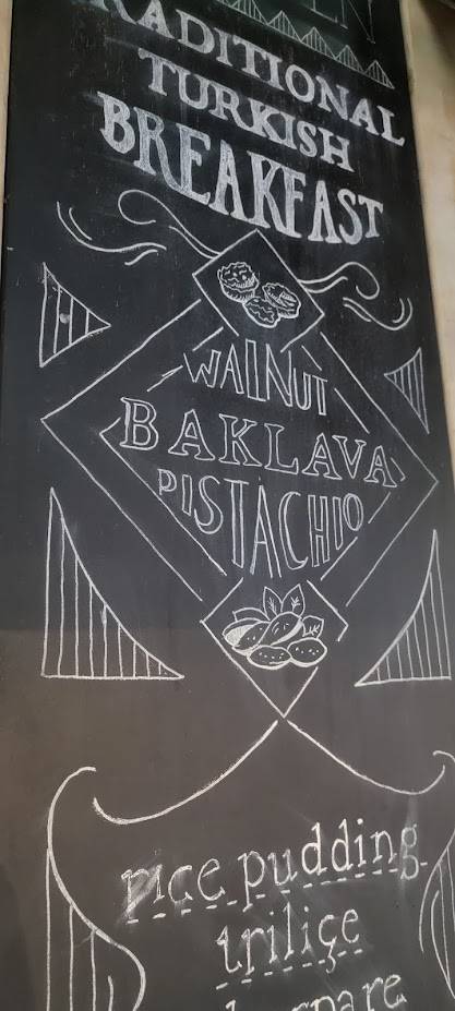 Menu at Sirin Firin Bakery, Istanbul, Büyük Hendek Cd. No:16/A