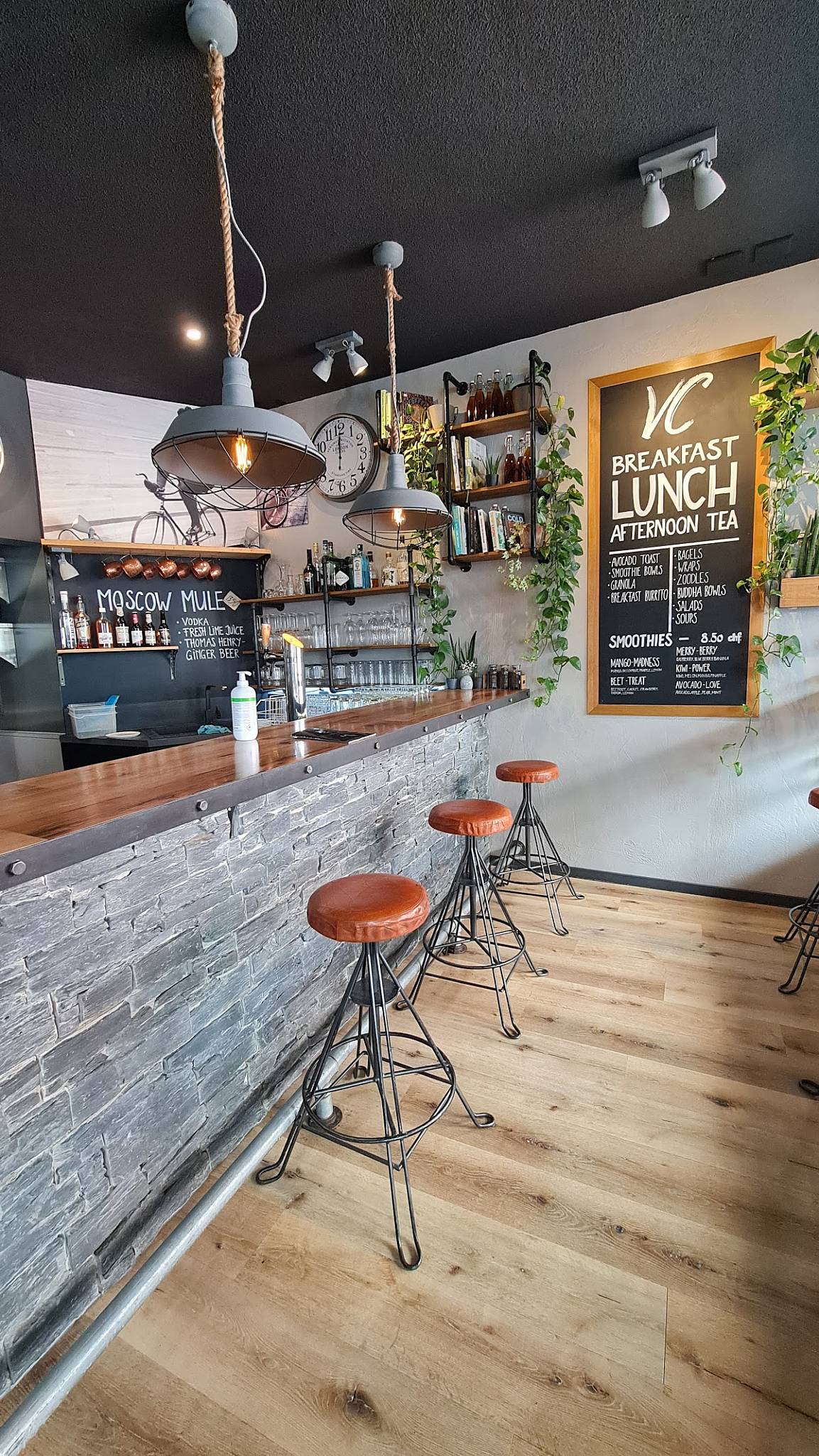 Speisekarte von Velo Cafe, Interlaken